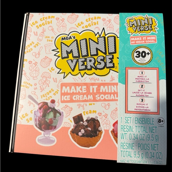 Mga | Other | S Mini Verse Make It Mini Ice Cream Social Set | Poshmark